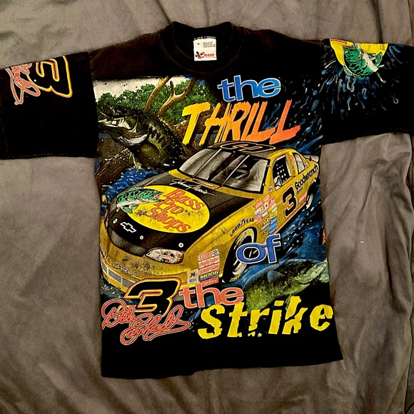 Chaser | Shirts | Vtg Dale Earnhardt Bass Pro Shops T Shirt The Thrill ...